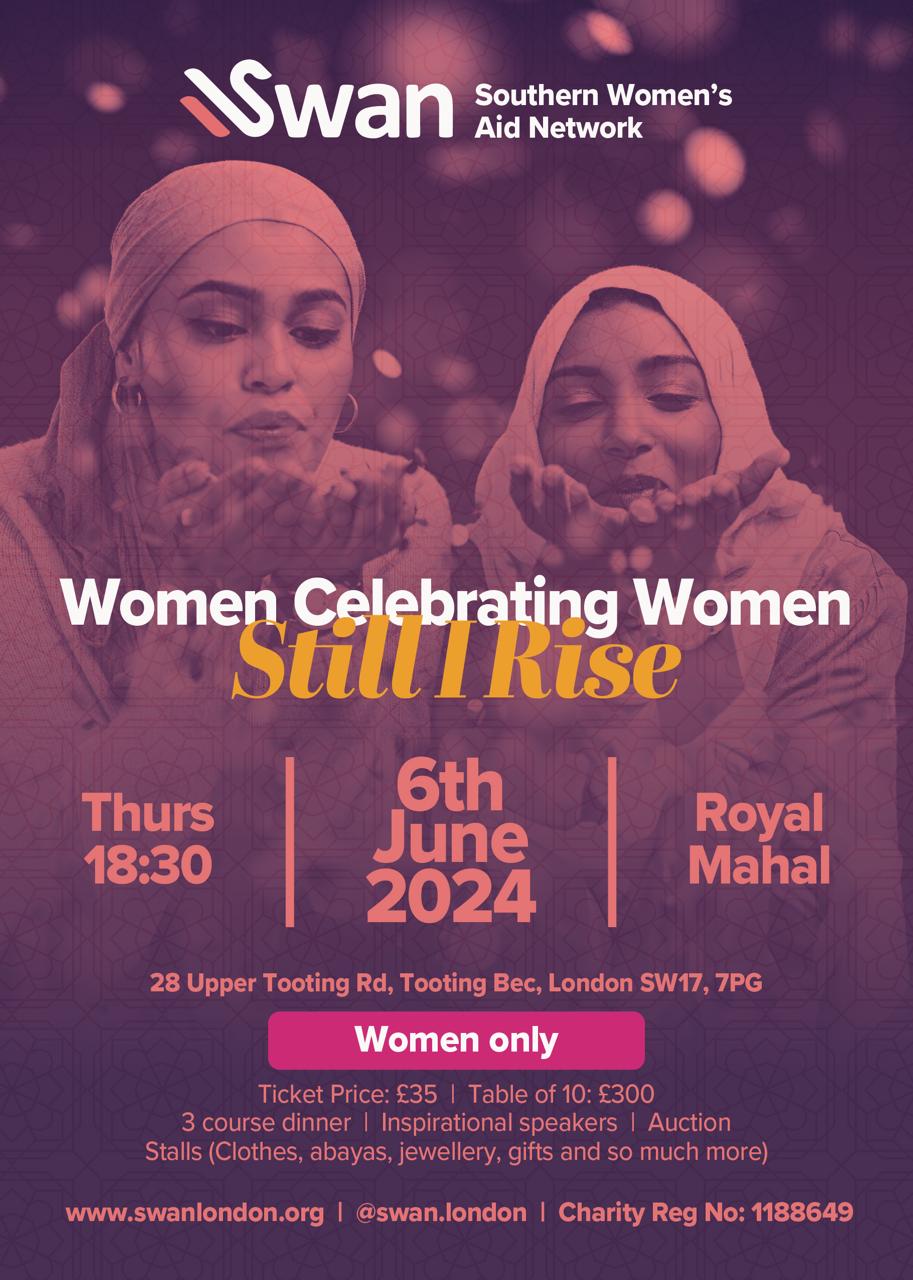 Still I Rise Event: Women Celebrating Women - SWAN: London's Fastest ...